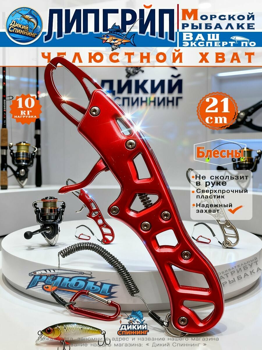 Липгрип, спиннинг, щипцы , Набор для Многофункциональные рыболовные плоскогубцы-захваты 21cm, Блесны, Приманки, Приманки, товары для рыбалки/кукан для щуки , морская рыбалка для с лодки