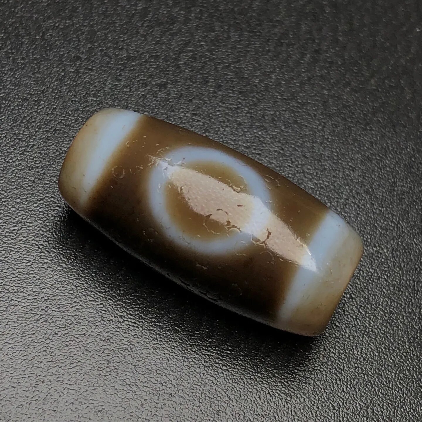 Бусина Агат Солнце Луна Звезды z065