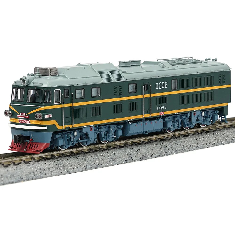 Локомотив DF7D-0006, темно-зеленый, 1:160, модель RTR