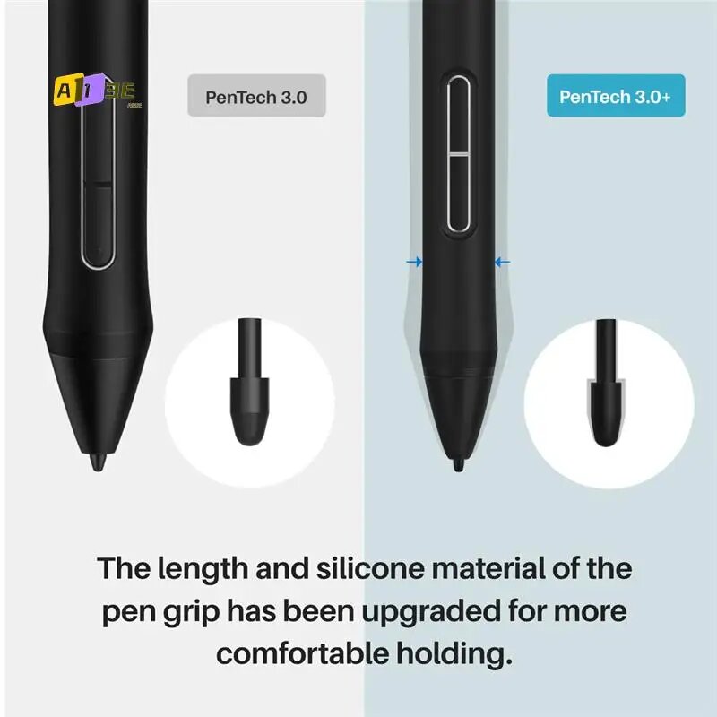 Huion PW550S тонкая ручка для рисования чёрная, Black