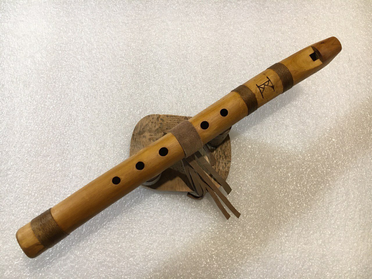 Лесная флейта, деревянная, этническая, Весенняя Свирель, ля минор пентатоника, ручная работа, из ствола клена.