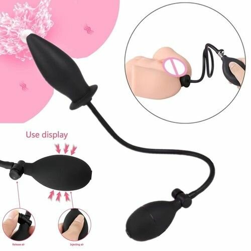 Мягкая силиконовая анальная пробка, анальный расширитель, секс-игрушка