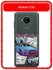 Чехол на Nokia C30 / Нокия C30 с принтом "JDM коллаж", прозрачный