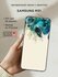 Чехол на Samsung Galaxy M31 / Самсунг Галакси М31 с принтом Перья голубого цвета