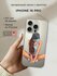 Чехол на Apple iPhone 16 Pro / Айфон 16 Про с принтом "Девушка в кепочке", прозр...