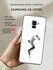 Чехол на Samsung Galaxy A8 2018 / Самсунг Галакси А8 2018 с принтом "Девушка в д...