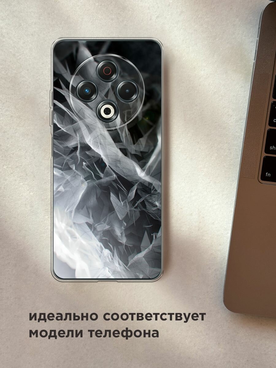Чехол на Tecno Spark 30 / Текно Спарк 30 с принтом "Абстракция 9" — фото 1