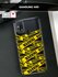 Чехол на Samsung Galaxy M31 / Самсунг Галакси М31 с принтом "Warning!", прозрачн...