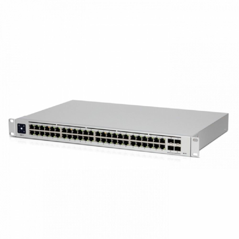 Ubiquiti Сетевое оборудование USW - Pro - 48 Коммутатор в стойку, 48х 1G RJ45, 4х 10G SFP+