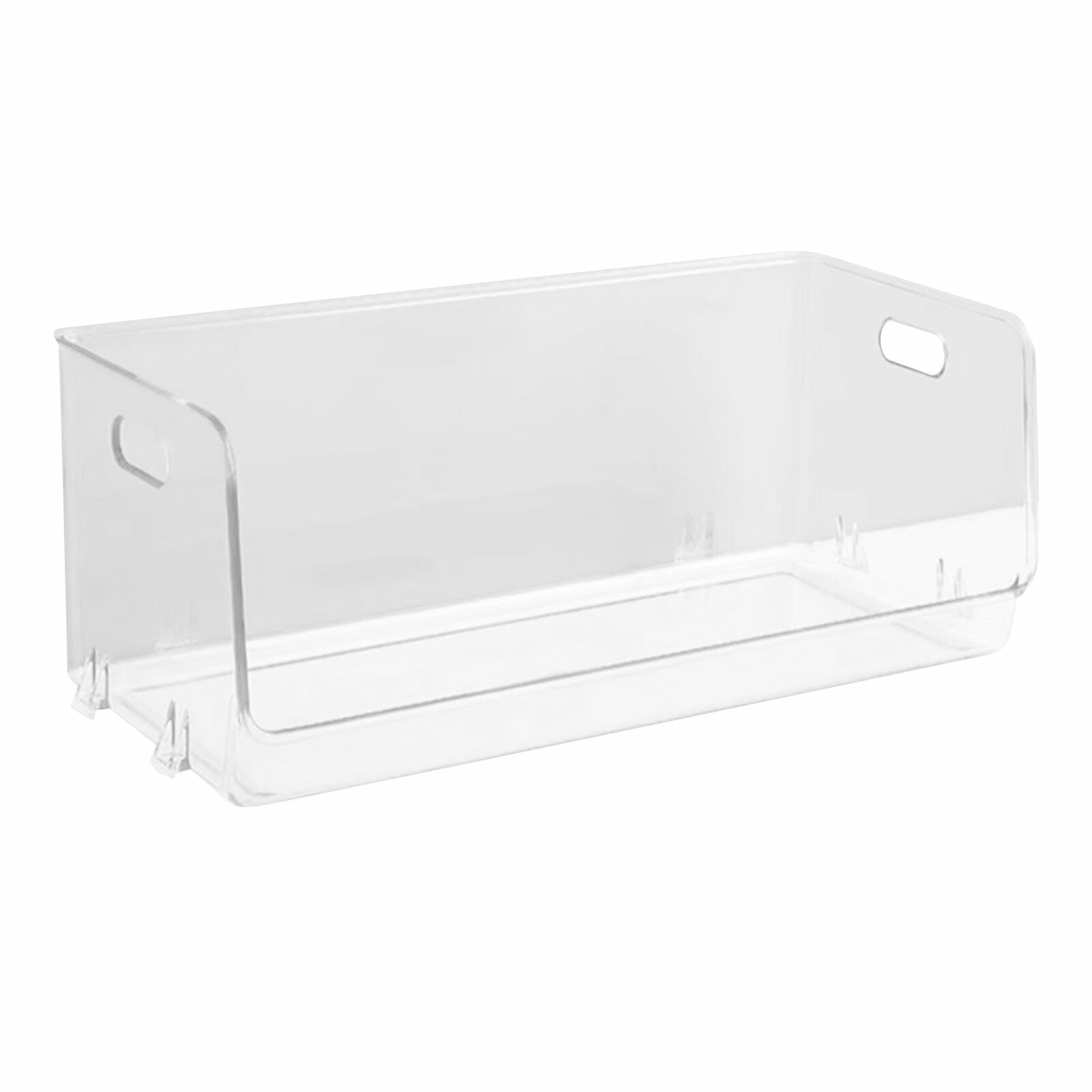 Прозрачный акриловый органайзер для косметики, вместительный контейнер для хранения косметики, компактный настольный органайзер для домашнего офиса и студентов