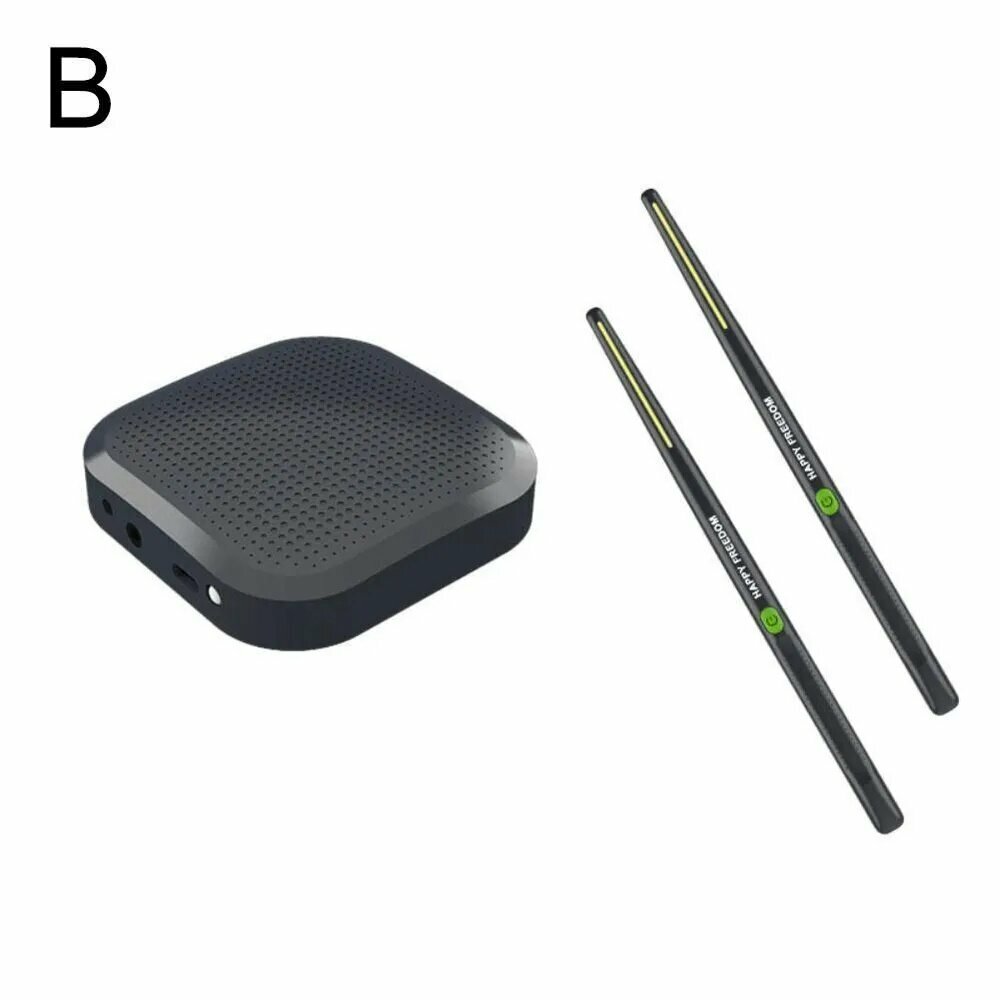 Виртуальные электрические барабанные палочки с палочками, педалью, Bluetooth и 8 голосами Электронный барабанный набор для взрослых, детей, подарков