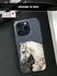 Чехол на Apple iPhone 15 Pro / Айфон 15 Про с принтом "Благородный конь 3"