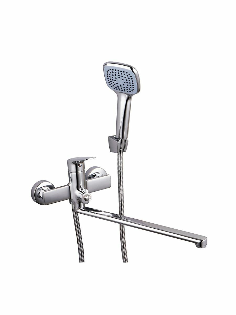 Melodia Della Vita Смеситель ванна MELODIA Waltz картридж 35мм длинный излив 350мм поворотн. аэратор хром MDV30141