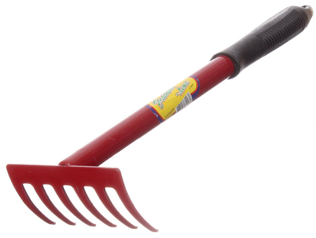 Грабли 6-ти зубые цельнометаллические