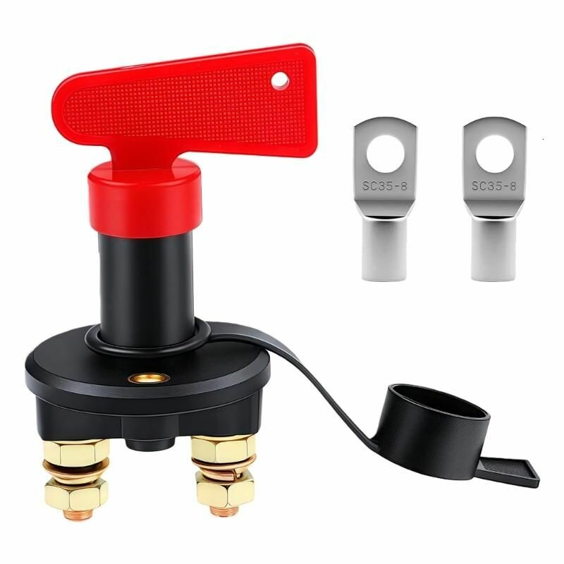 Выключатель аккумулятора с ключом водонепроницаемый автомат 100А, - ТИП А