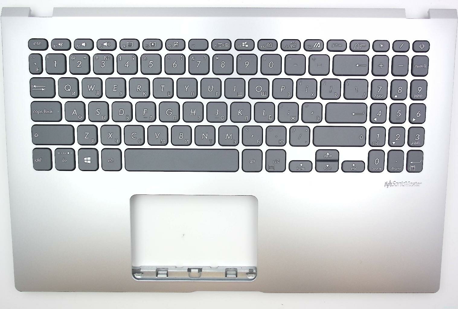 Топкейс Asus X509 без подсветки
