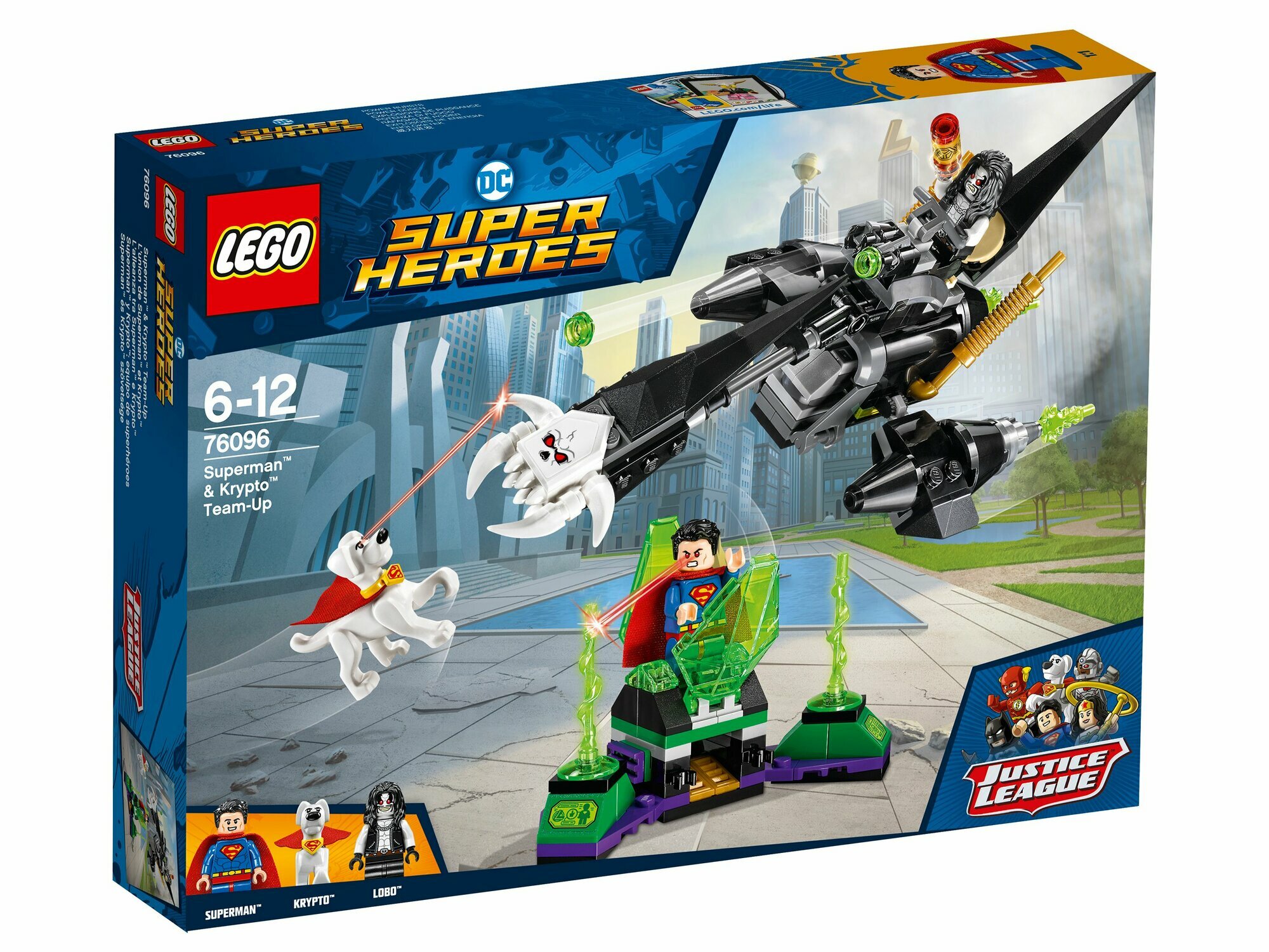 Конструктор LEGO Super Heroes 76096 Superman Krypto Team-Up (Супермен и Крипто объединяют усилия)
