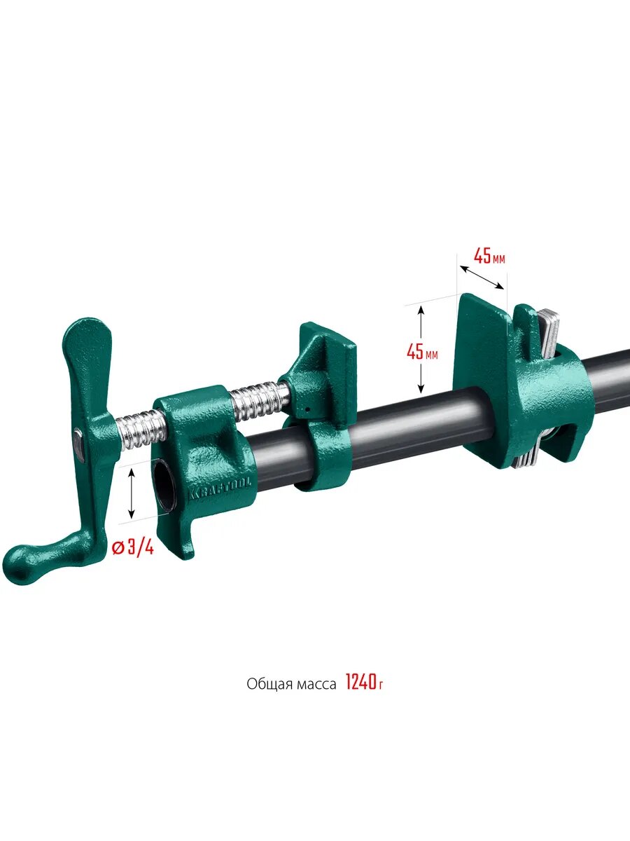 PC-34, 3/4″, трубная струбцина