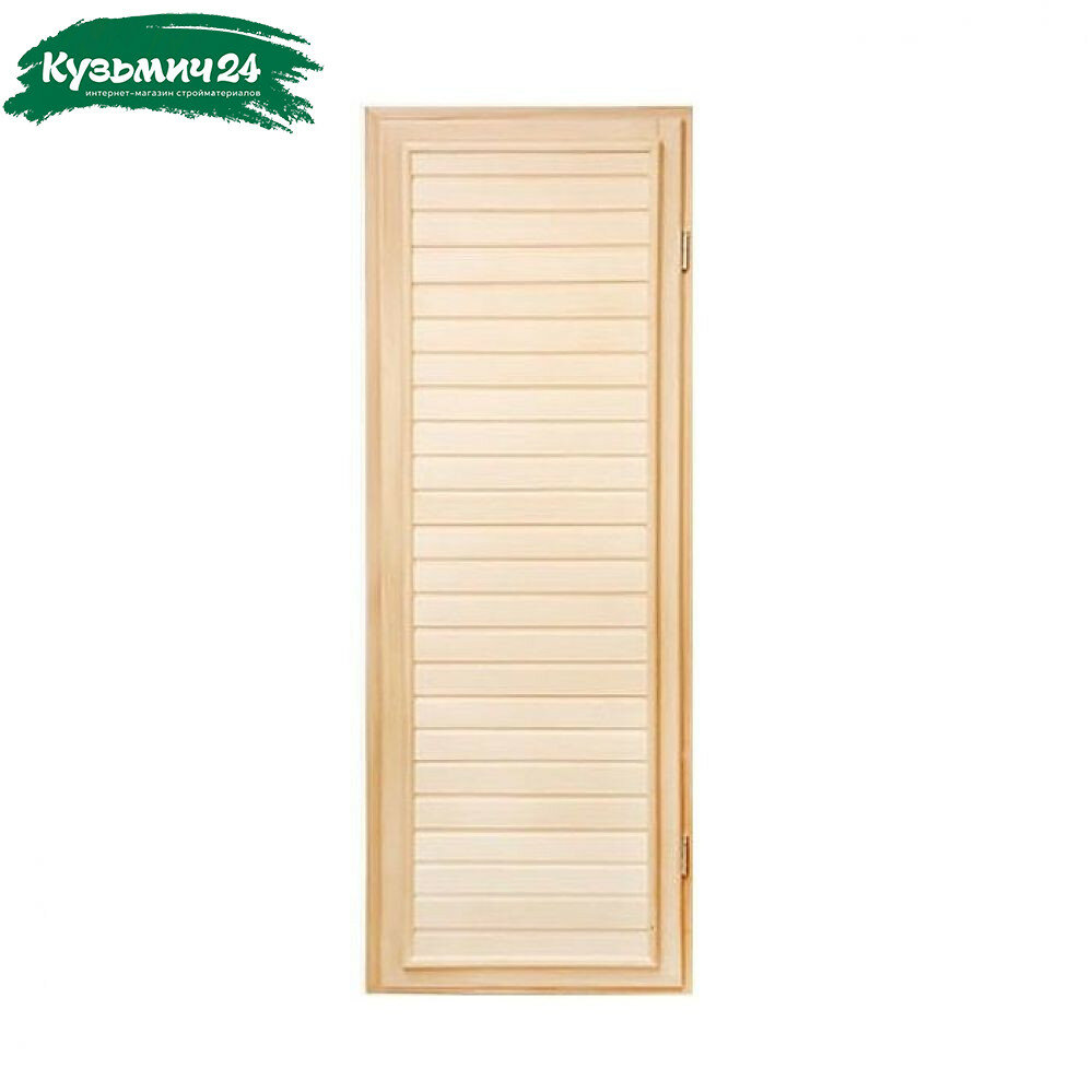 Дверь массив липа глухая 1800 мм, 1 шт