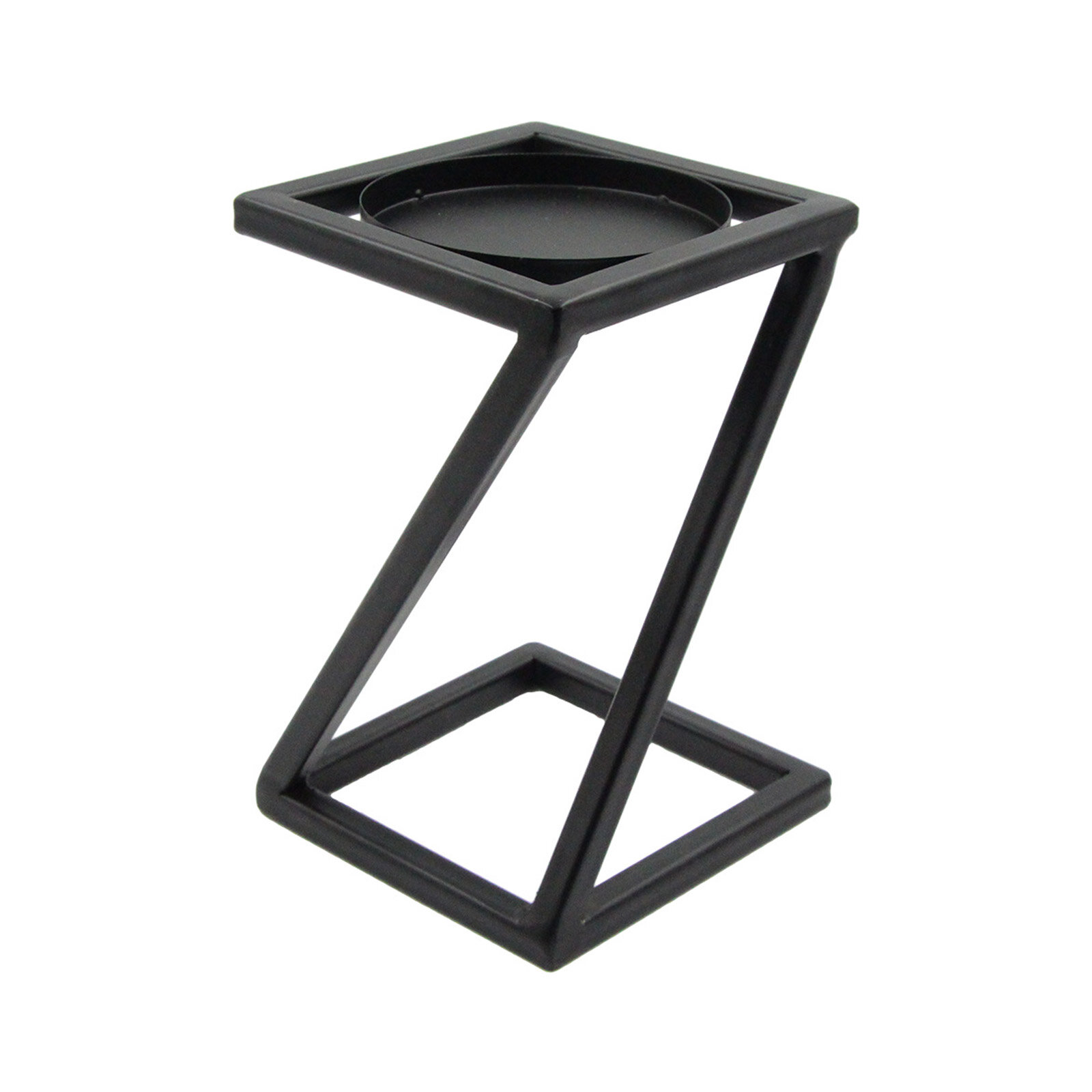 Геометрия свеча держатель Z Shape Metal Candlestic