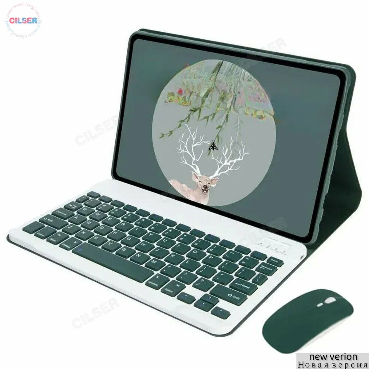 Чехол клавиатура с русской клавиатурой для Honor Pad X9a 11.5 дюймов 2025 (ELN2-W29/L09/L29) c мышь