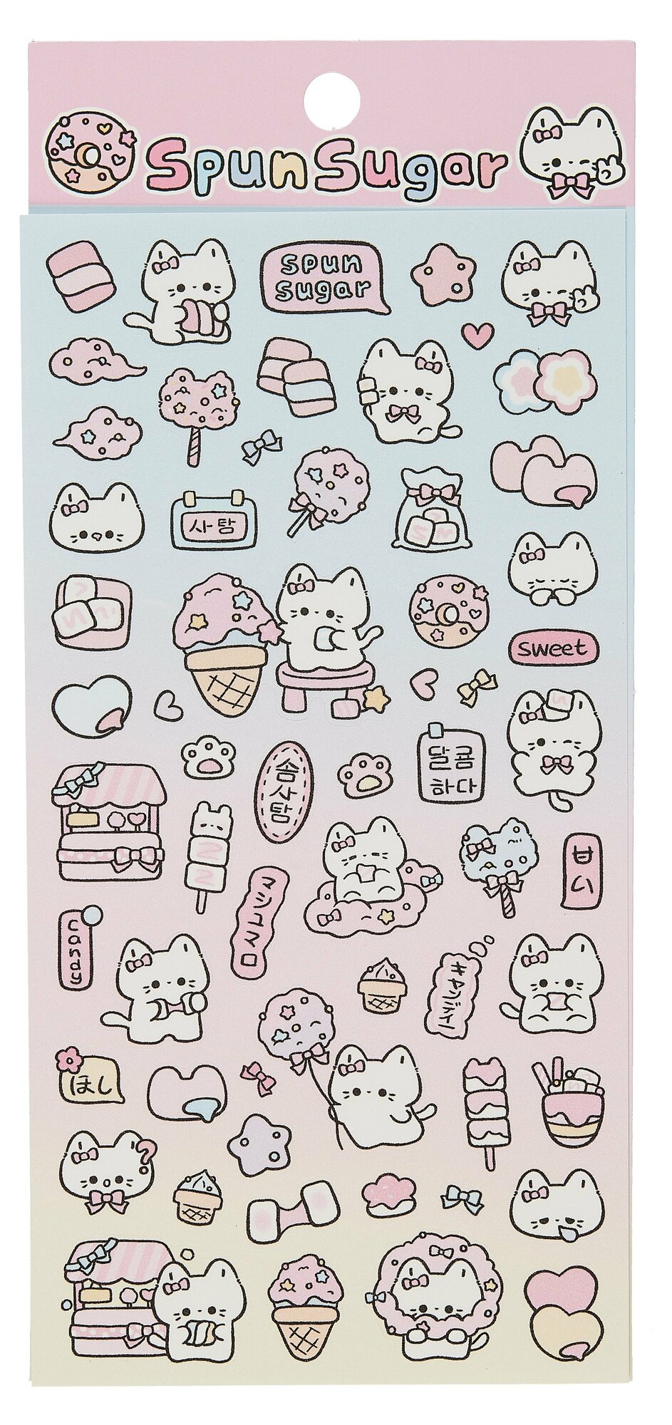 Наклейки Сладкие Котята, PVC