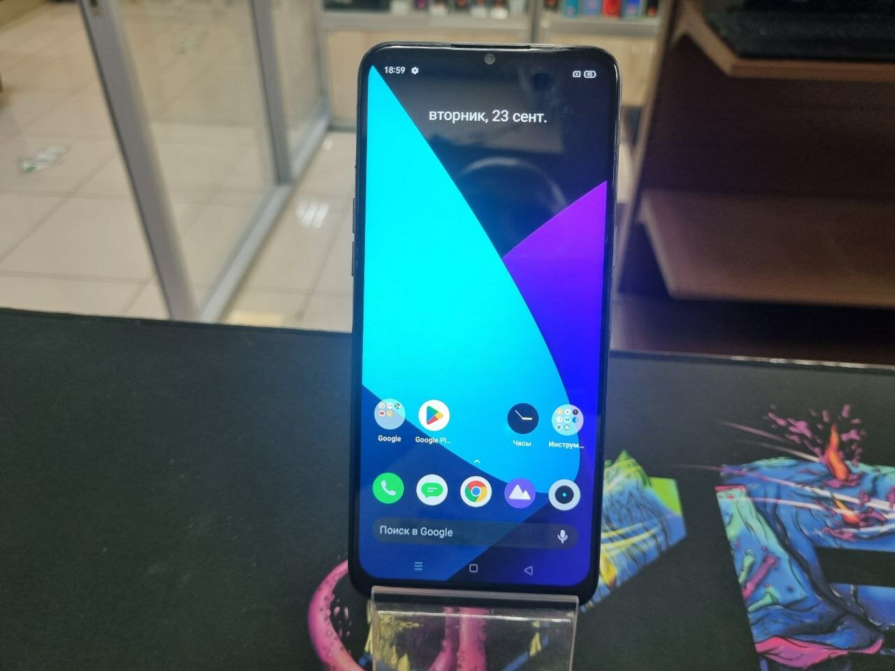 Смартфон realme C3 3/32 ГБ, Dual nano SIM, серый