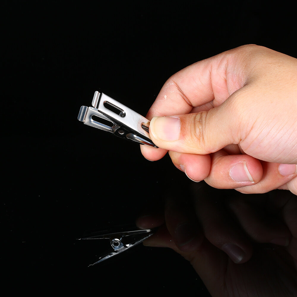 20 шт. прищепок из нержавеющей стали, зажимы для одежды, металлические зажимы для носков, прищепки для одежды, бытовые зажимы для прищепок для школы, офиса, канцелярских принадлежностей