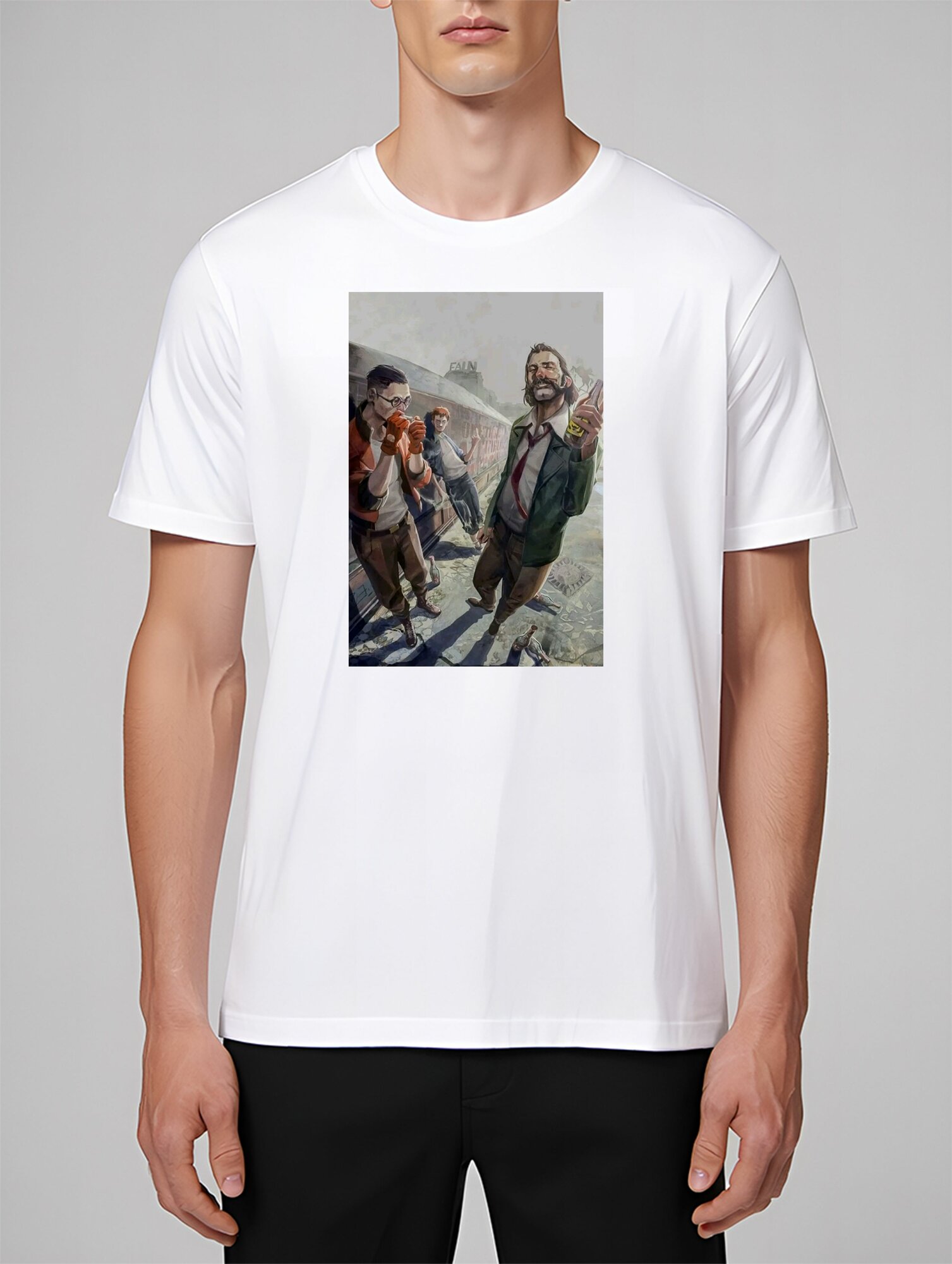 Футболка Гаррье Гарри Дюбуа, Диско Элизиум, DISCO ELYSIUM