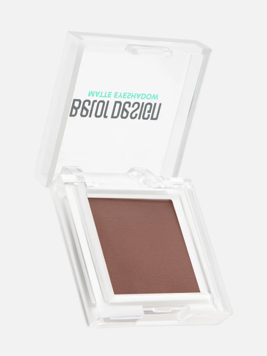 Тени для век матовые тон 105 холодный тауп Matte eyeshadow Belor Design