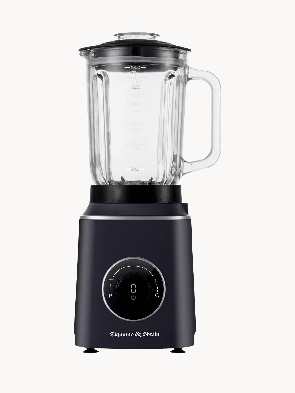 Блендер стационарный Zigmund & Shtain BS-446 D, 9 скоростей, 1300 вт, антрацит