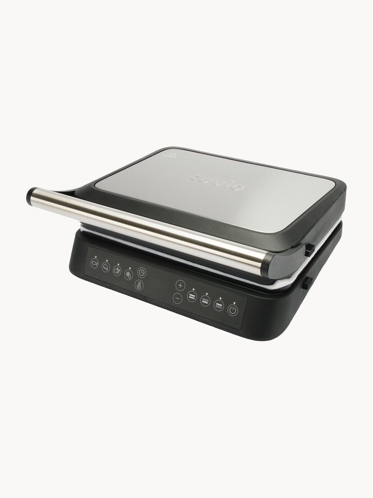 Гриль электрический с раздельной регулировкой панелей Tuvio TG01DM, чёрный
