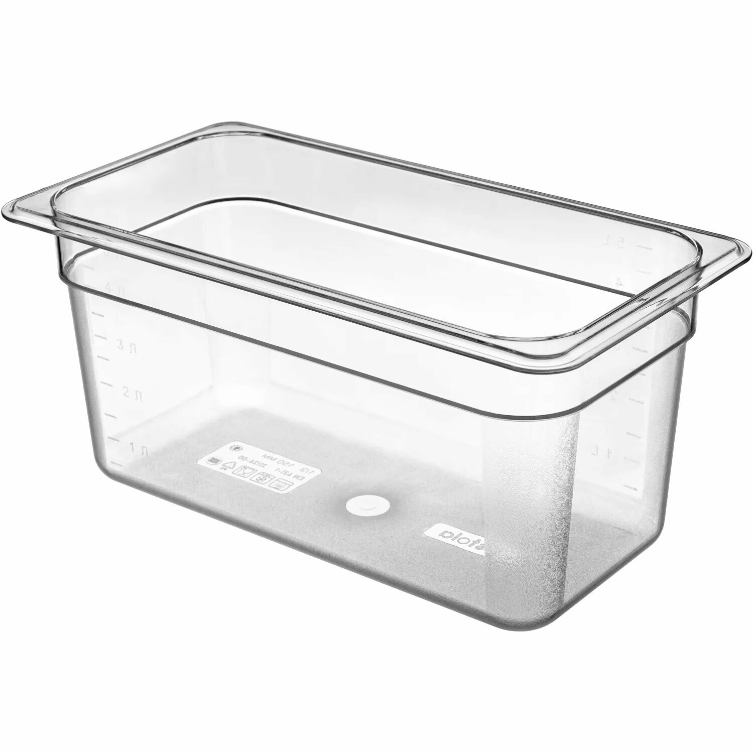 Гастроемкость из поликарбоната 1/3 Н-150 (прозрачный)