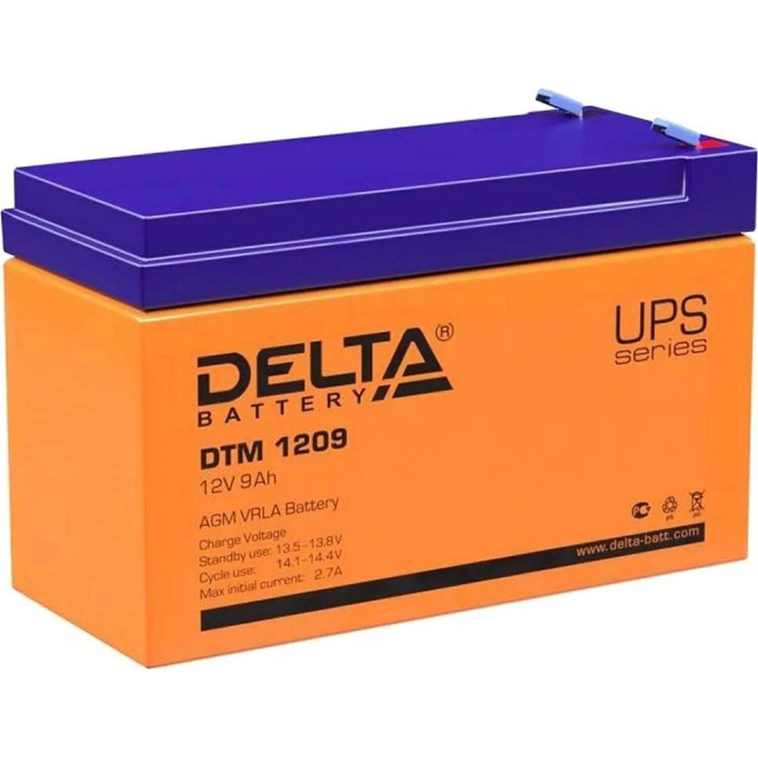 Батарея для ИБП Delta DTM 1209(12V/9Ah)