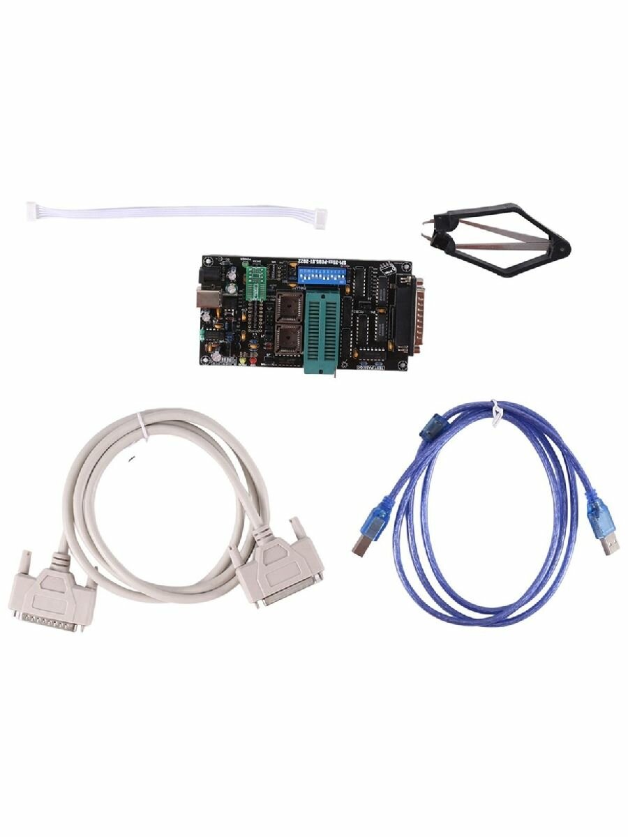 Программатор SPI 25Xx PCB5.0T-2021 Willem EPROM, BIOS009 PIC, поддержка 0.98D12, рекламный зажим PLCC32+SOIC 8-контактный адаптер