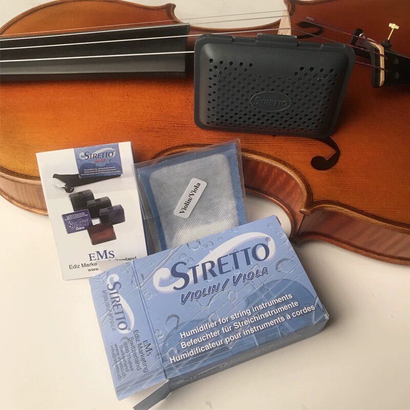 Немецкий увлажнитель GEWA для скрипки, альтовки и виолончели, для зимы и всех сезонов, для предотвращения сухости,