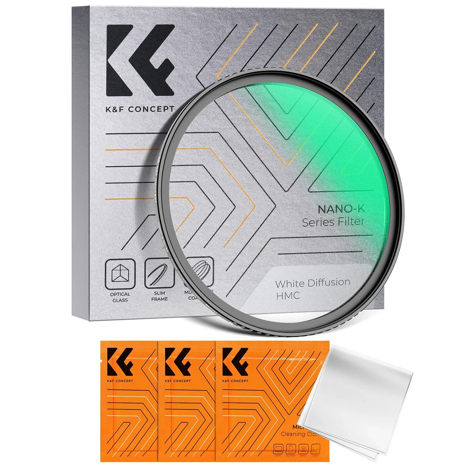 K&F CONCEPT Фильтр White Diffusion 55mm