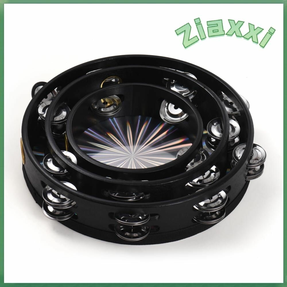 Тамбурины, 3 упаковки, яркие звуки для вечеринок и музыкальных занятий