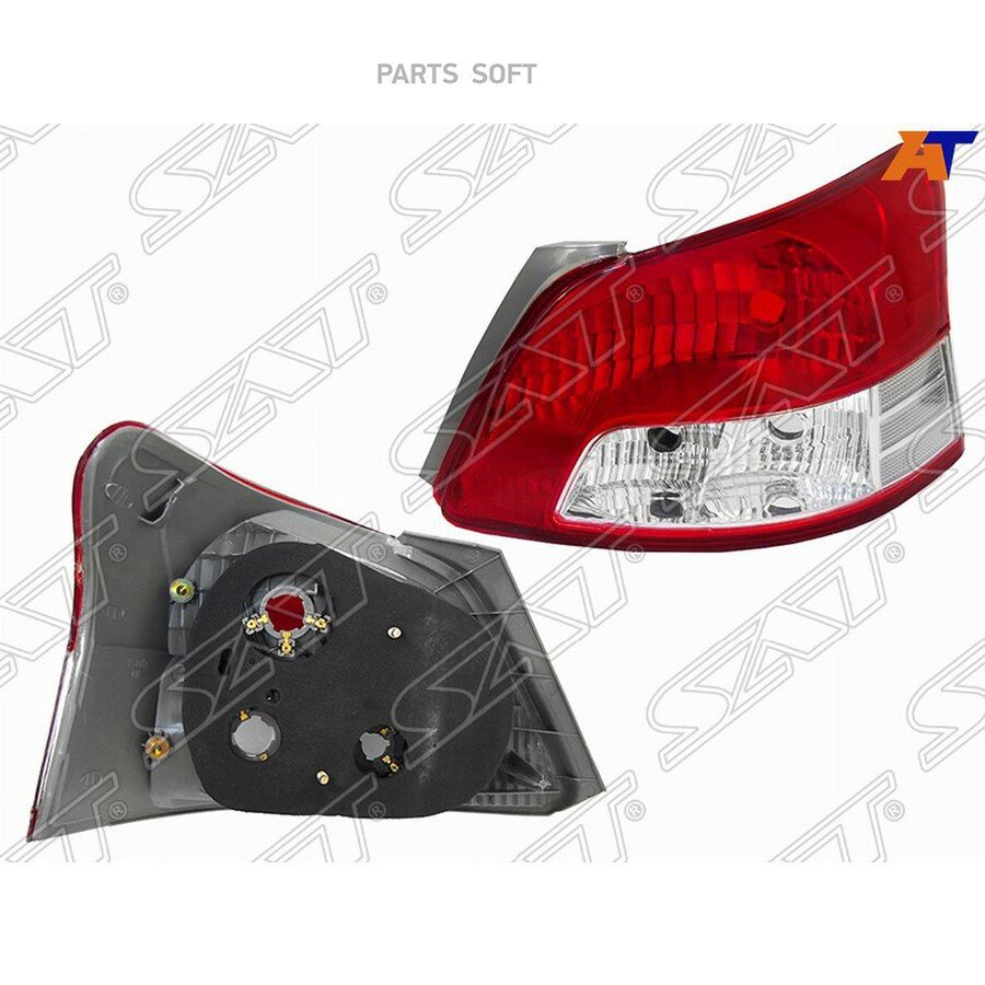 Фонарь задний Toyota Belta 05-12 / Yaris 05-13 (Справа) от официального дистрибьютора, SAT, артикул ST21219P5R