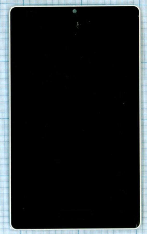 Дисплей (матрица + тачскрин) для Acer Iconia One 7 B1-740 черный с рамкой, Диагональ 7, 1024х600 (WSVGA)