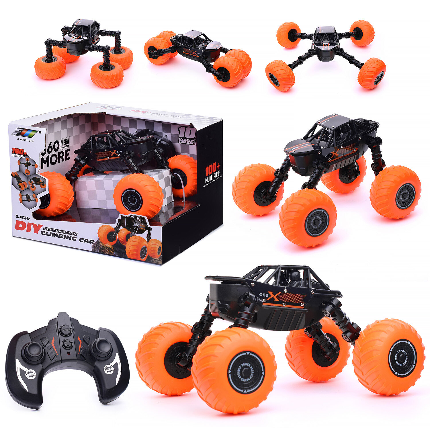 Машина на радиоуправлении F5 "Вездеход" р/у, 27MHz, 26 х 20 х 17 см.