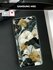 Чехол на Samsung Galaxy M55 / Самсунг M55 с принтом Золотые и белые цветы