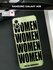 Чехол на Samsung Galaxy A05 / Самсунг Галакси A05 с принтом Women black