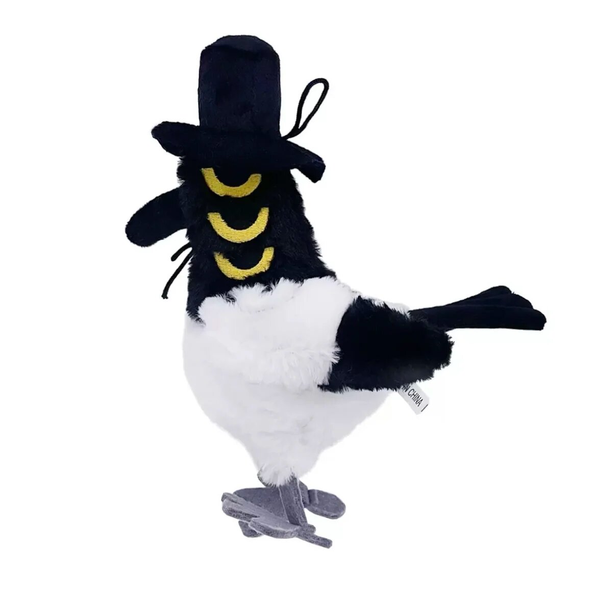 Плюшевая игрушка Magpie в шляпе, 1pcs2