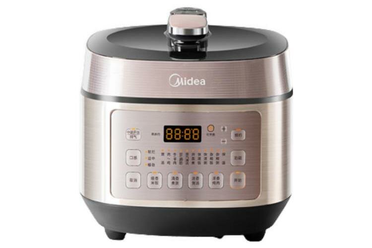 Электрические скороварки Midea, space gray, высокая скорость приготовления, 8 программ, 6 литров