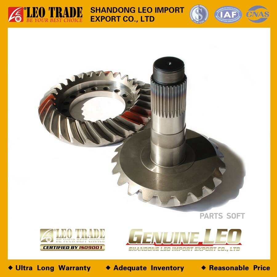 Пара конических шестерен среднего моста I=1,333 X3000 LEO Trade от официального дистрибьютора, LEO TRADE, артикул LEO600235A