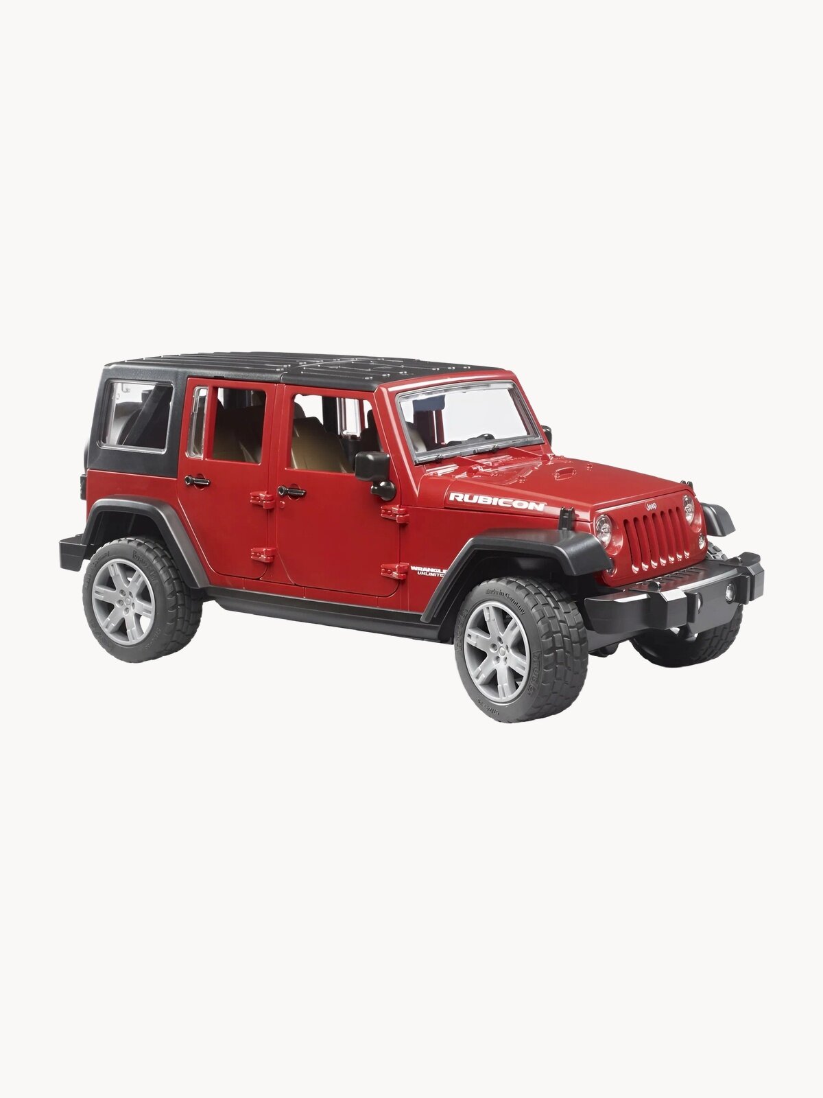 Внедорожник Bruder Jeep Wrangler Unlimited Rubicon 1:16 02525, красный