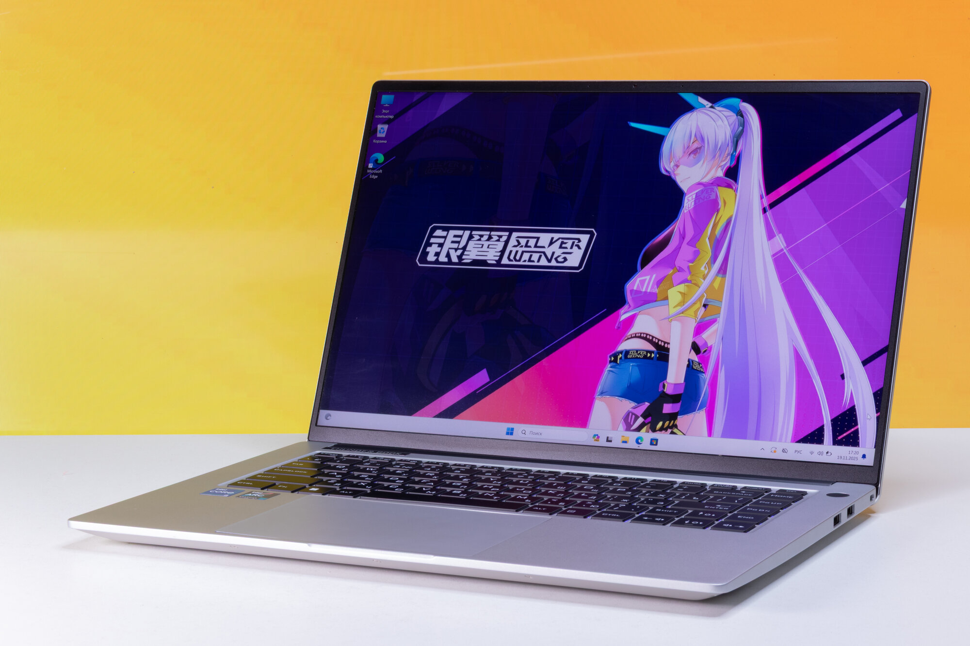 16" Ноутбук для работы и учебы Thunderbook 16 2560x1600, i5-12450H, RAM 16ГБ, SSD 512ГБ, Intel Arc A370M, Win 11