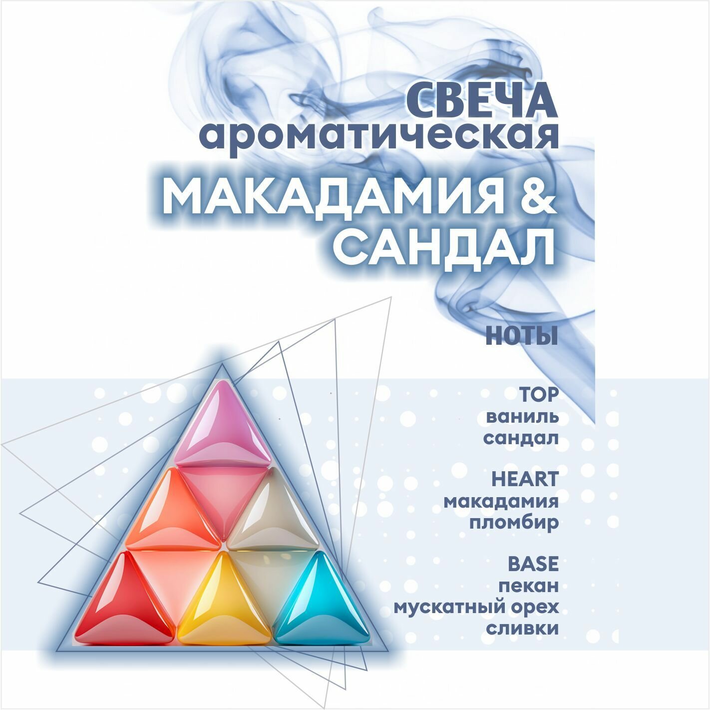 Свеча Макадамия & Сандал — фото 1