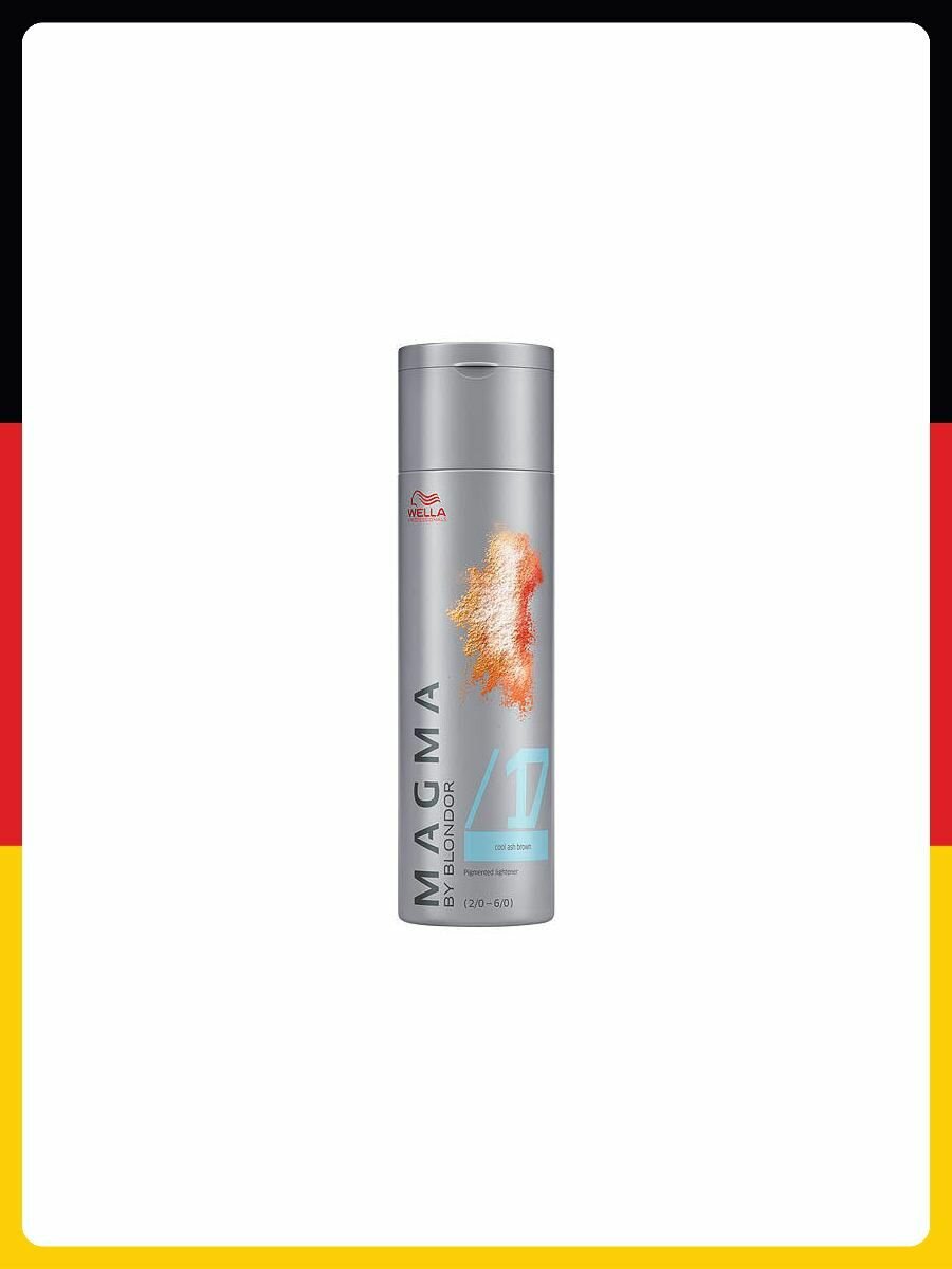 Краска для волос Magma от Blondor /17 Холодный пепельно-коричневый, 120 г